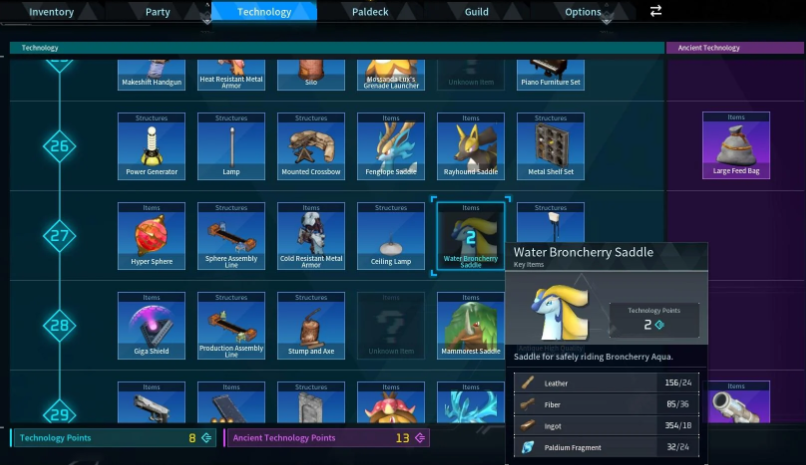 Palworld | Broncherry Aqua Saddle - How To Get - GameWith