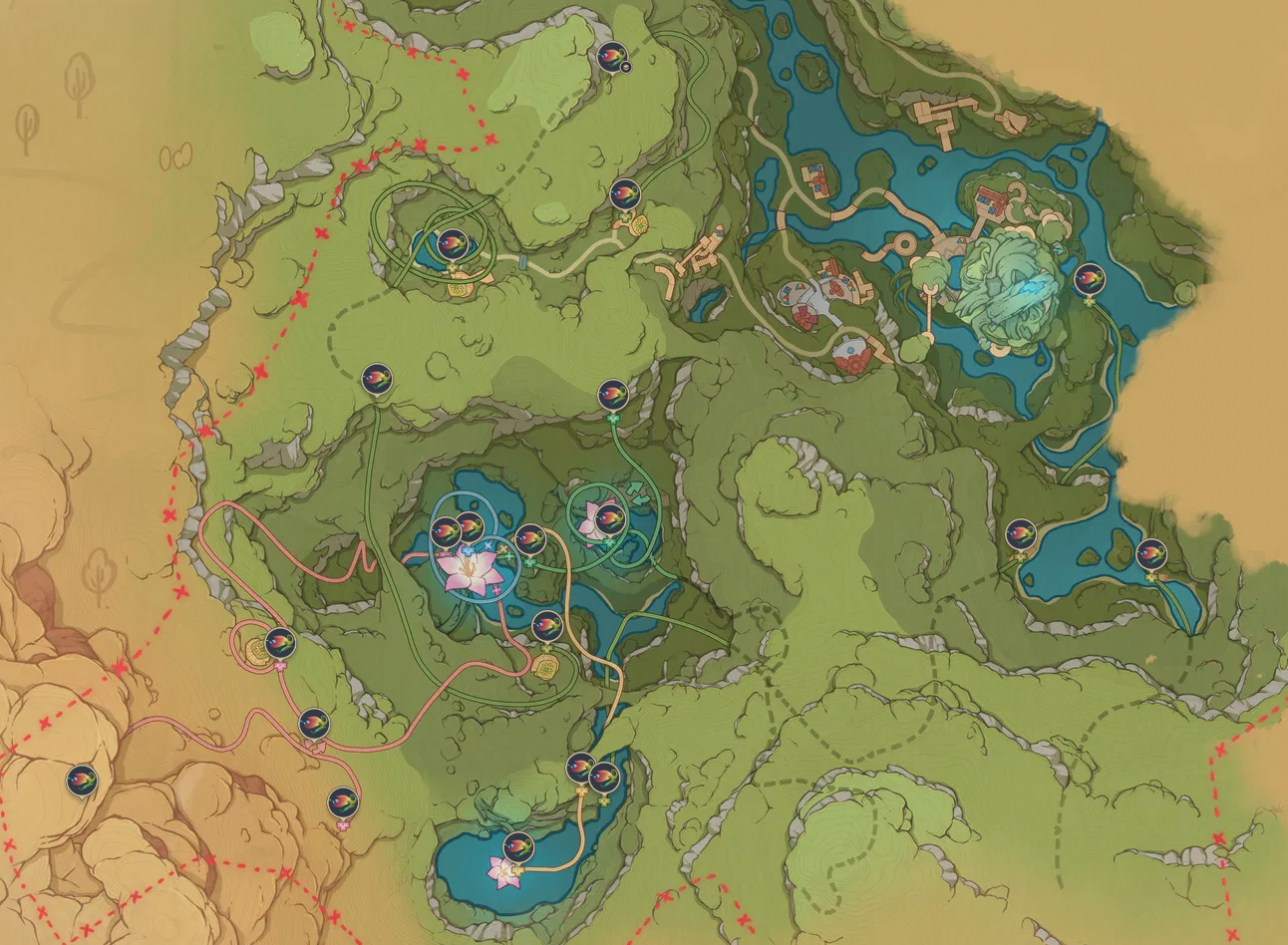 Genshin Impact | Choo-Choo Cart Guide & Stage Locations - GameWith