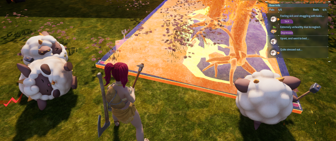 Palworld | Stressed Pals - How To Manage Pal Stress & Illness - GameWith