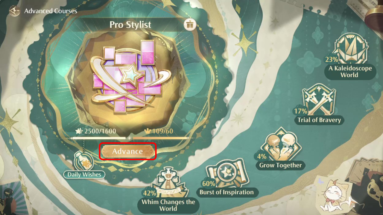 Infinity Nikki | How to Raise Stylist Rank - Advanced Courses - GameWith