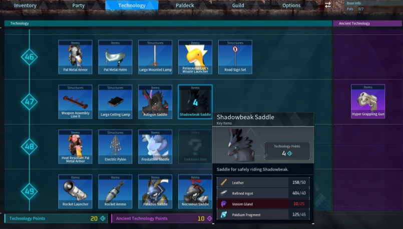 Palworld | Shadowbeak Saddle - How To Get - GameWith