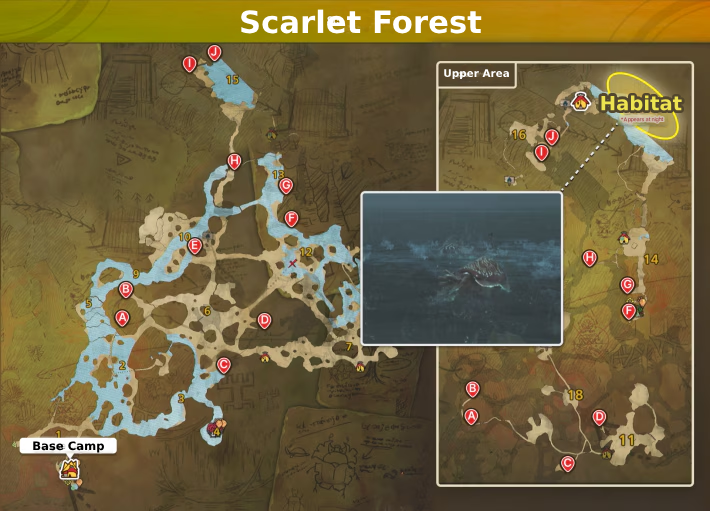 MH Wilds | Goliath Squid Locations - How to Catch | Monster Hunter Wilds - GameWith