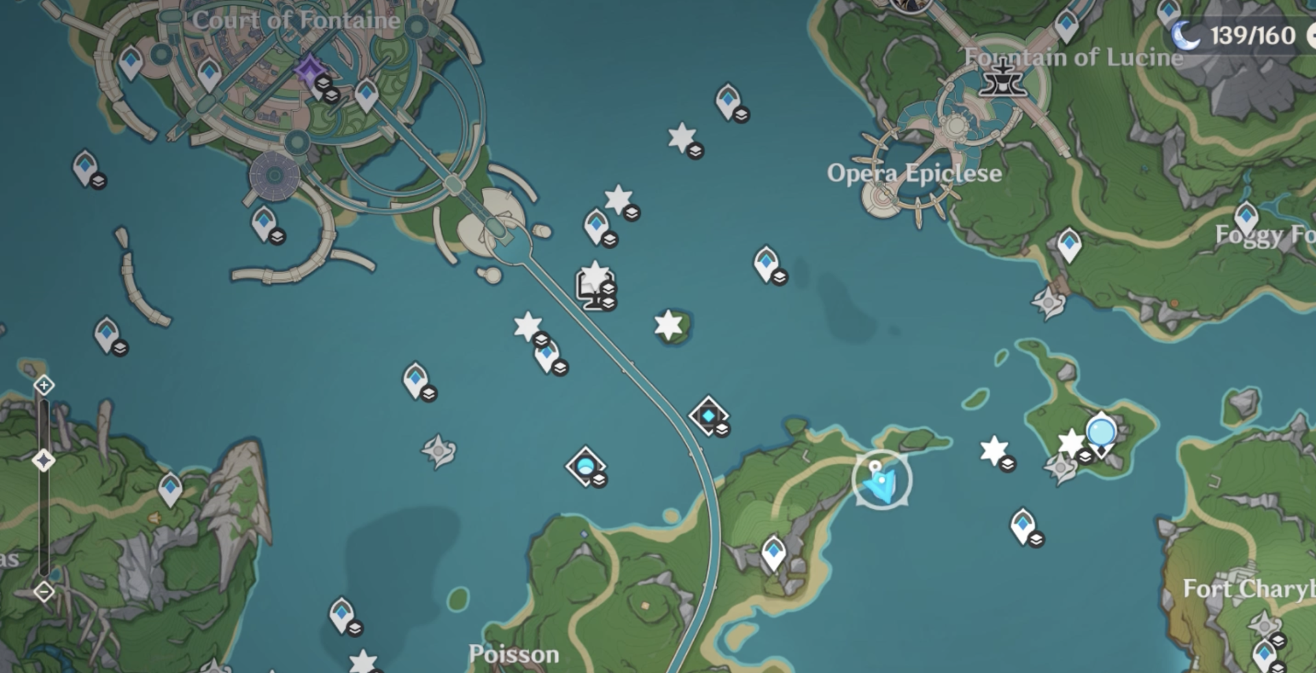 Genshin Impact | Fontaine Fishing Spots & Fishing Association Location ...