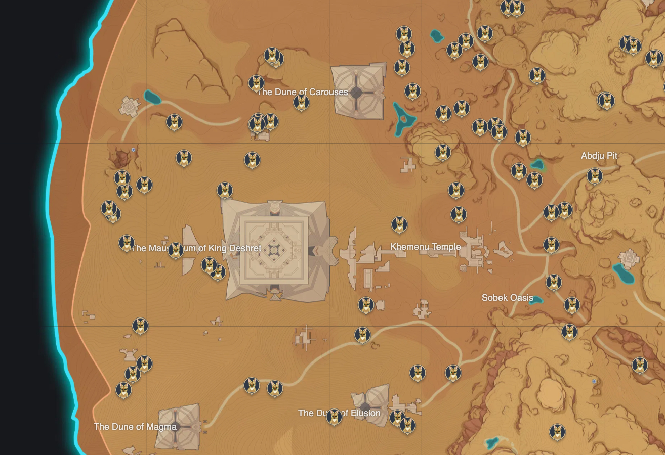 Genshin Impact | Desert Fox Location & How To Catch - GameWith