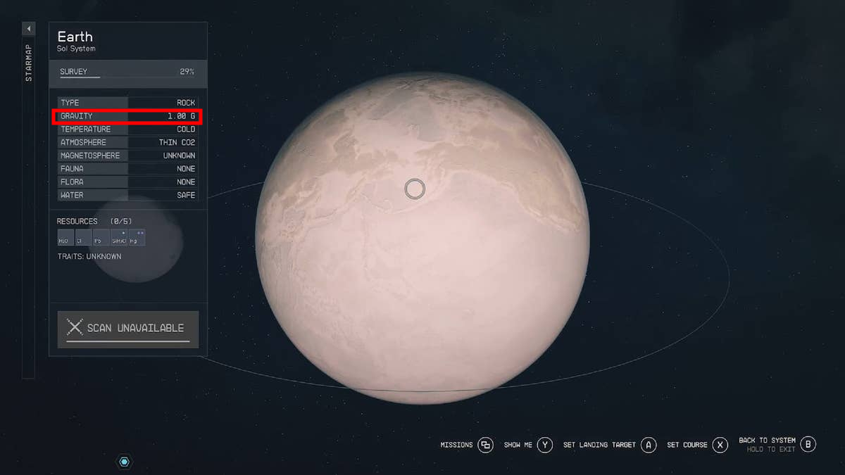 Starfield | Planet Gravity - Gravitational Effects & Power - GameWith