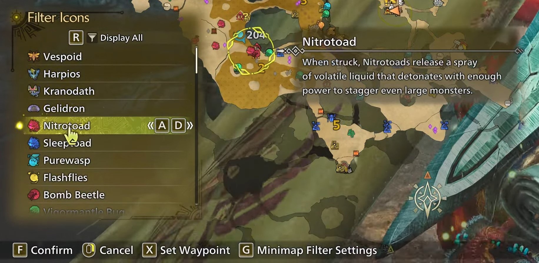 MH Wilds | Nitrotoad - Location and How to Capture | Monster Hunter Wilds - GameWith