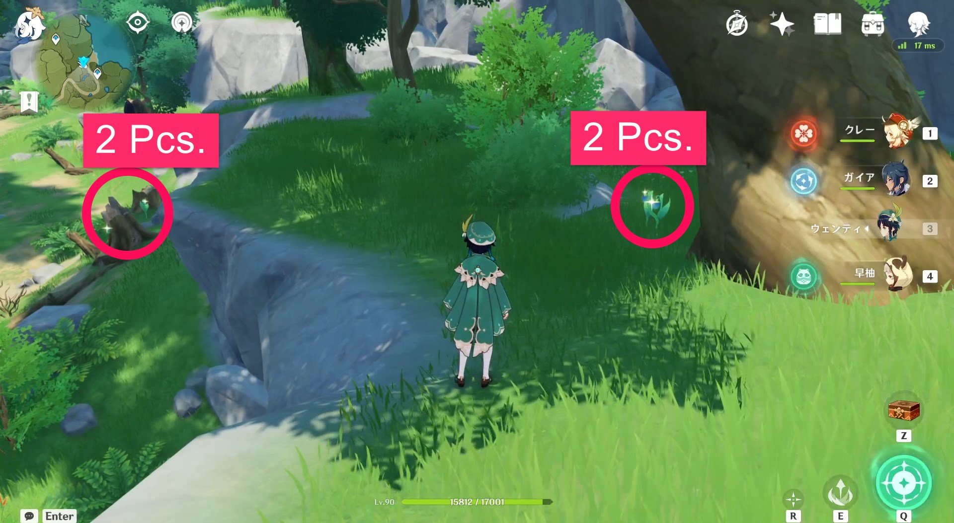 Genshin Impact | Small Lamp Grass Location & Farming Route - GameWith