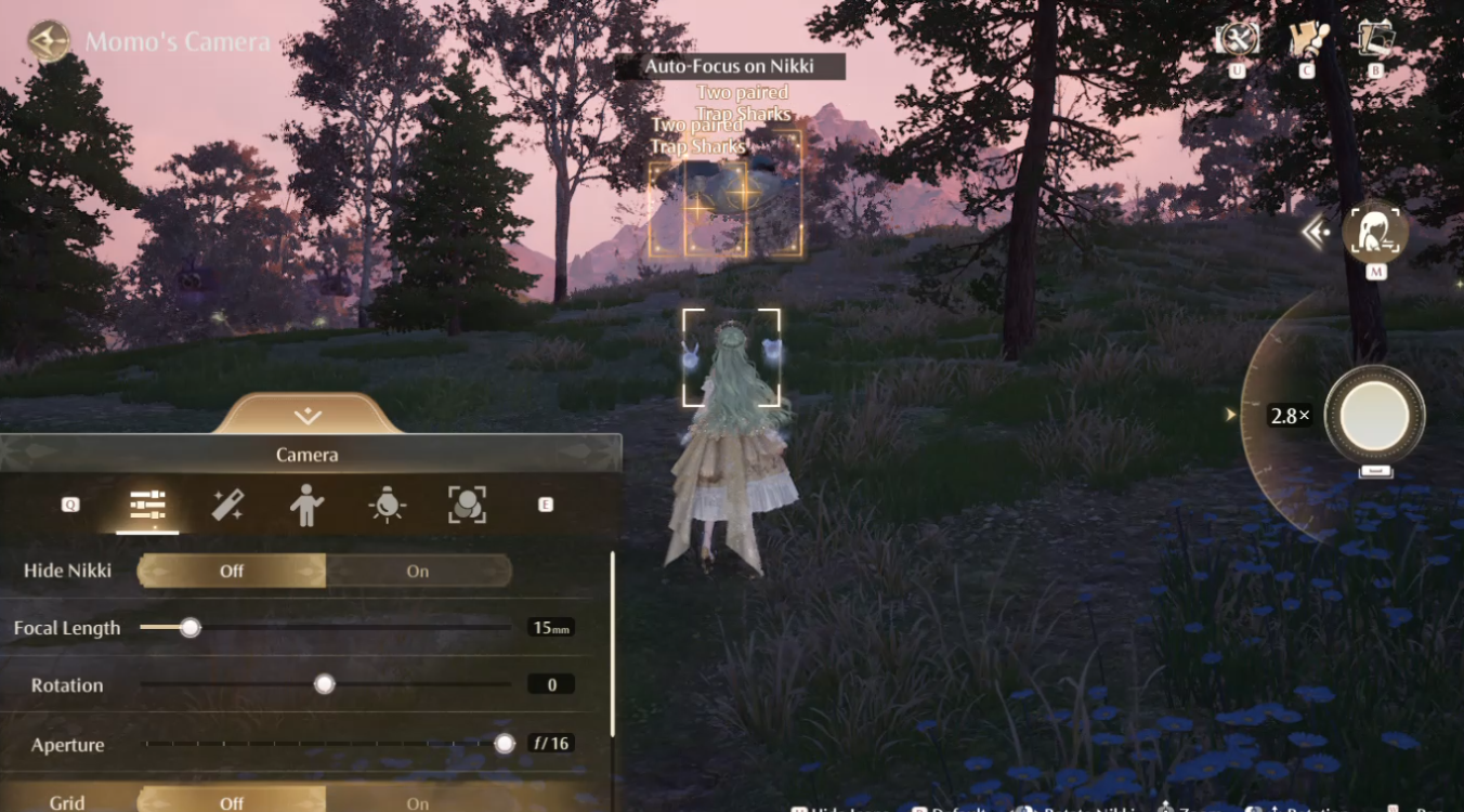 Infinity Nikki | Risky Photography: Paired Trap Sharks Guide ...