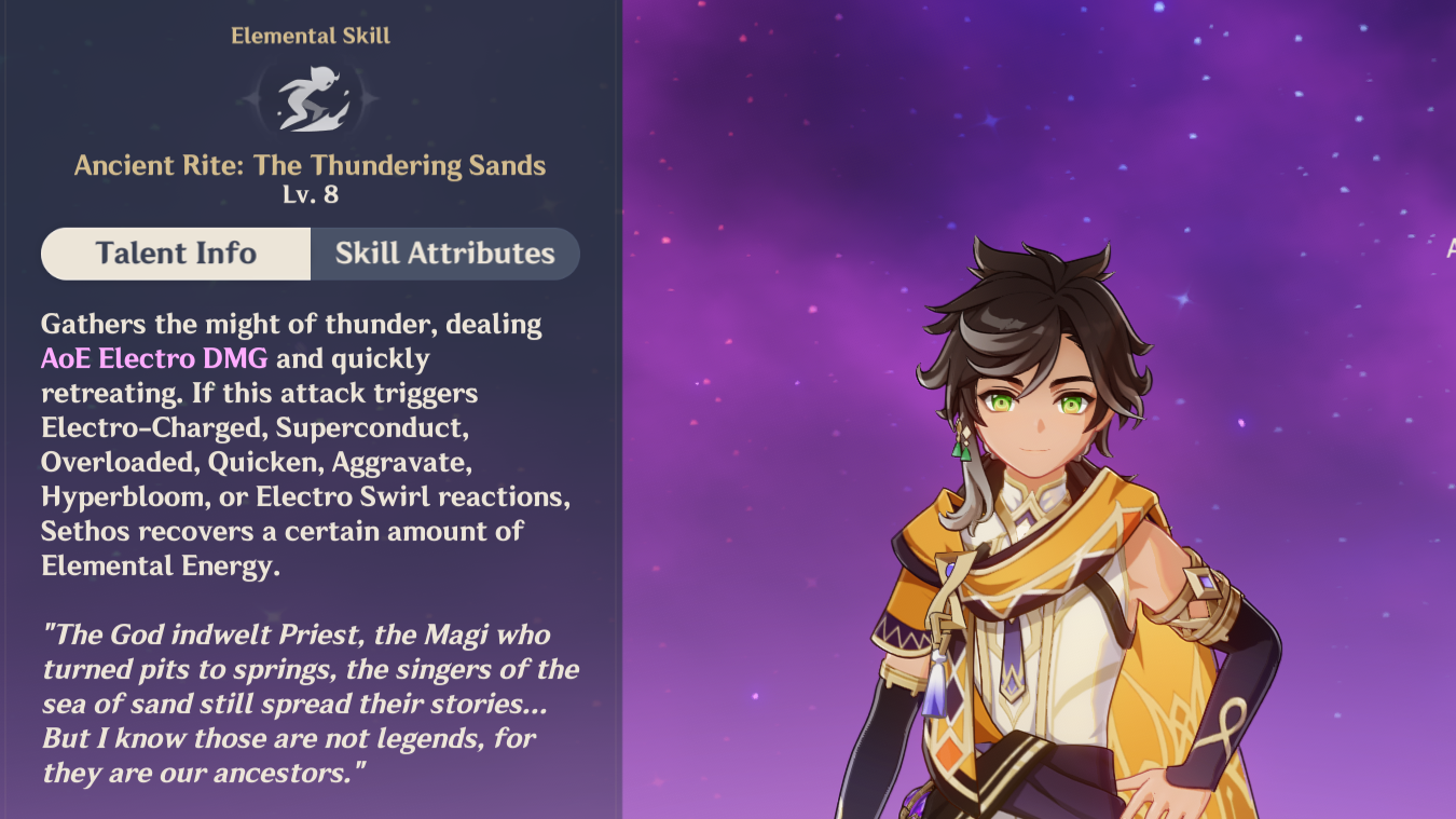 Sethos Best Build, Weapon, & Team Guide - GameWith