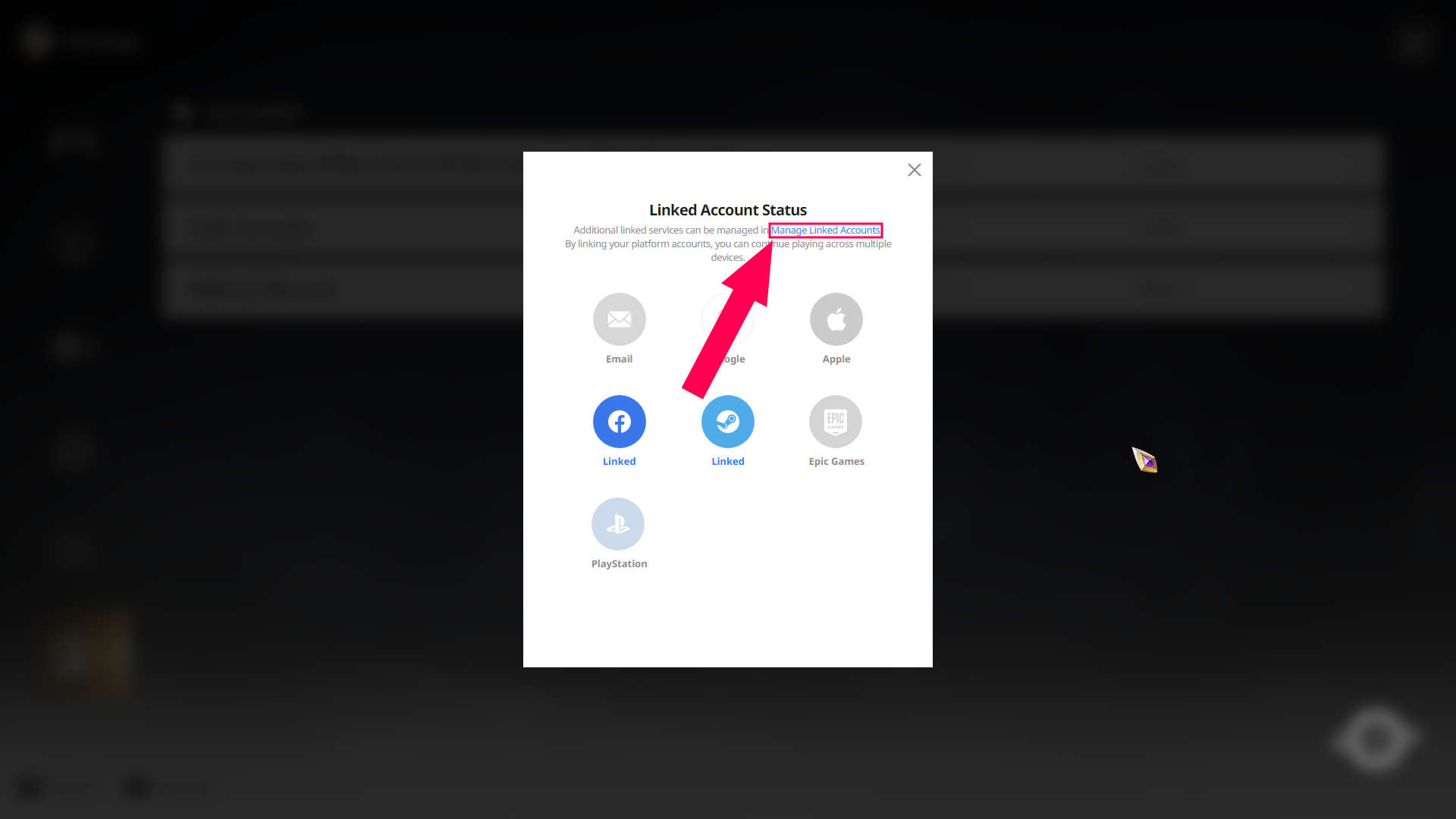 7DS Origin | Account Linking - How to Link and Delete Your Account ...