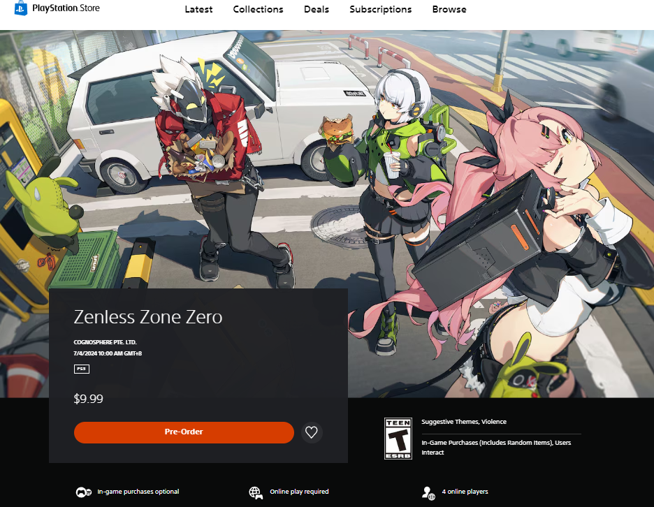 Is it Available on PS4/Switch? | Zenless Zone Zero (ZZZ) - GameWith