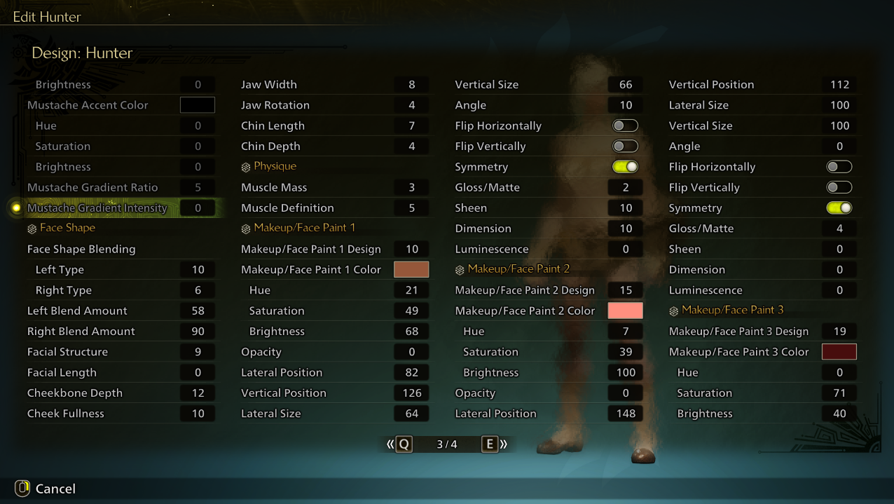 MH Wilds | Female & Male Character Creation Presets Recipes | Monster ...