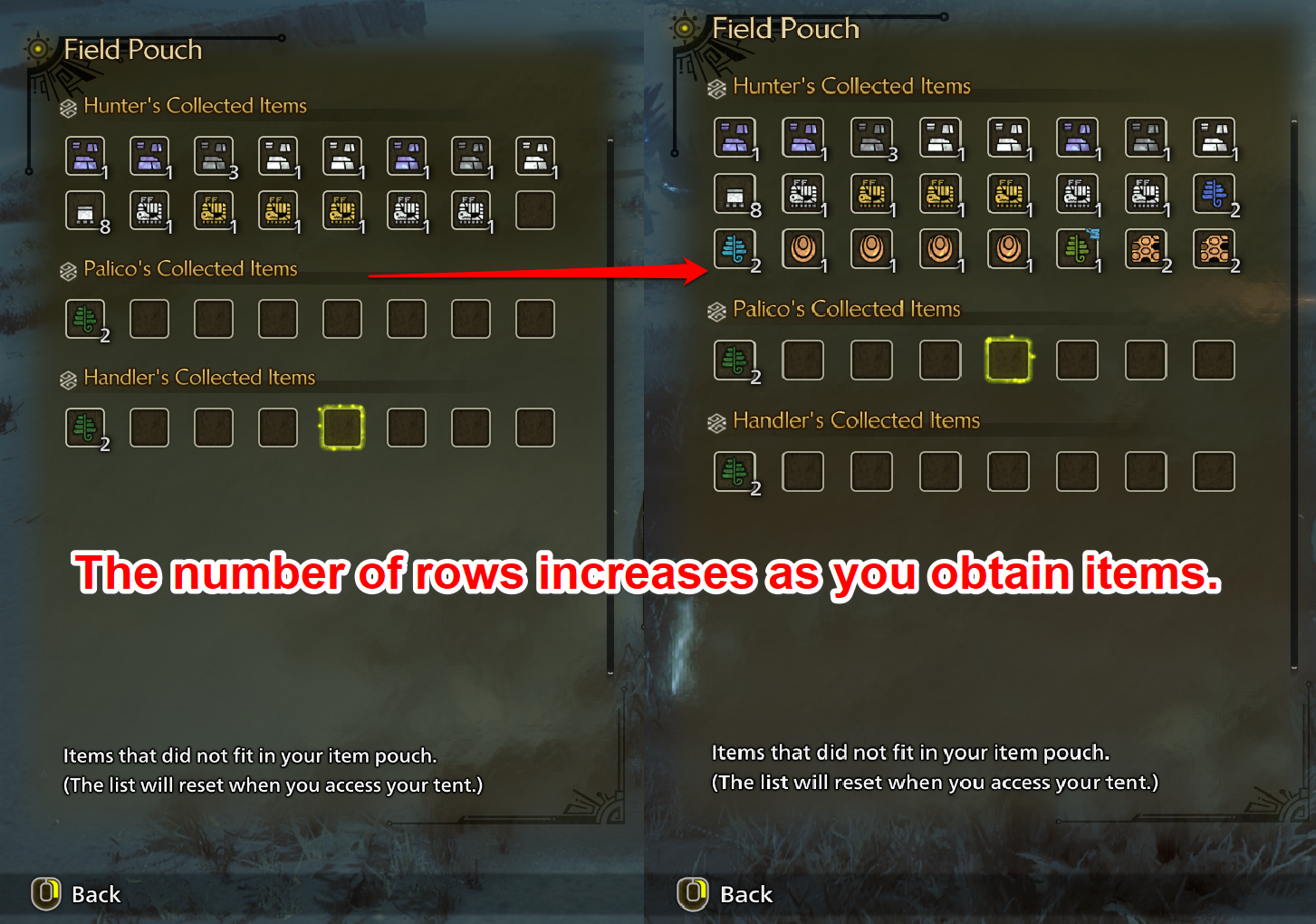 MH Wilds | Field Pouch Guide - How to Collect Items | Monster Hunter ...