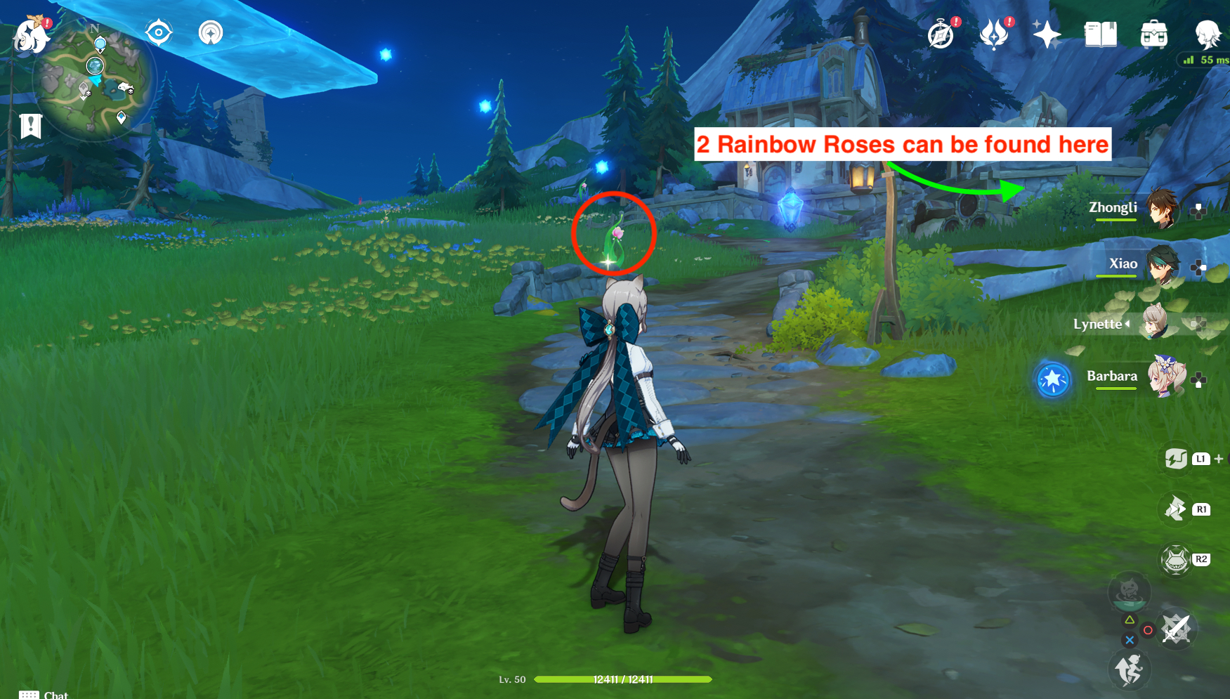 Genshin Impact | Rainbow Rose Location & How To Get - GameWith