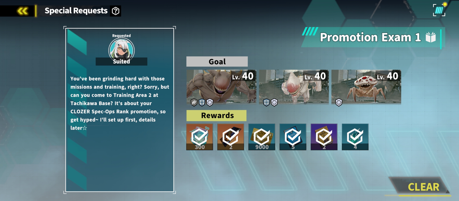 Special Requests Guide - How to Unlock & Rewards | Kaiju No. 8 The Game ...