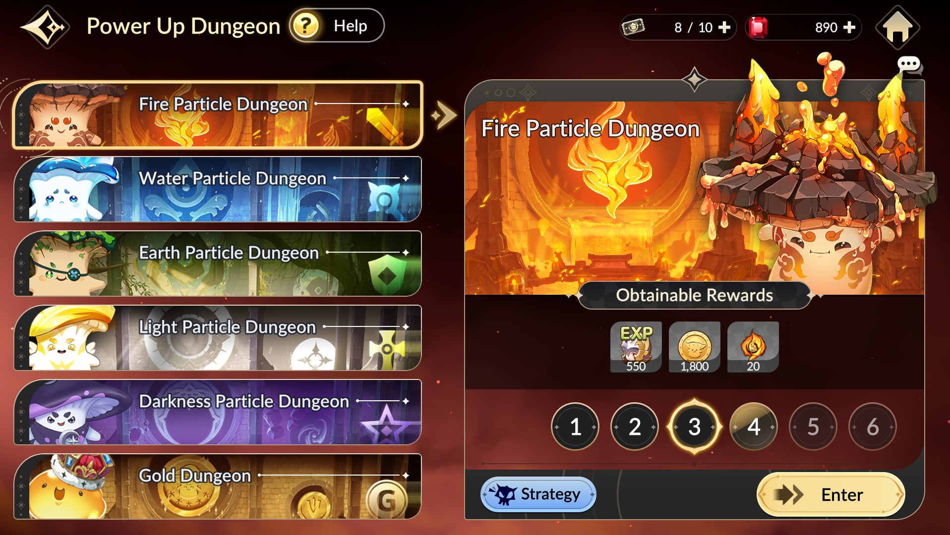Seven Knights Rebirth | Power Up Dungeon Guide & Recommended Teams ...