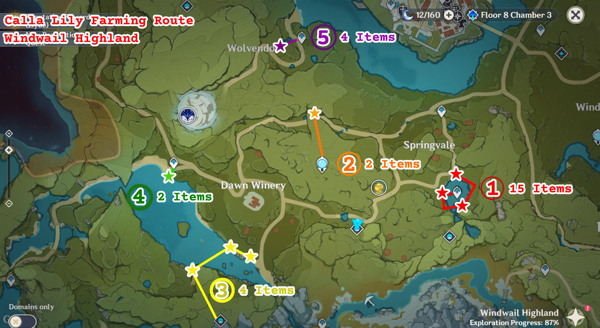 Genshin Impact | Calla Lily Location & Farming Route - GameWith