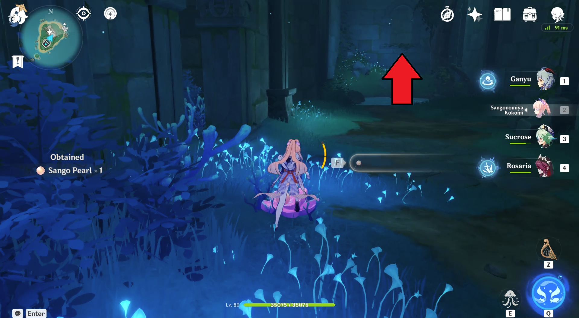 Genshin Impact | Sango Pearl Location & Farming Route - GameWith