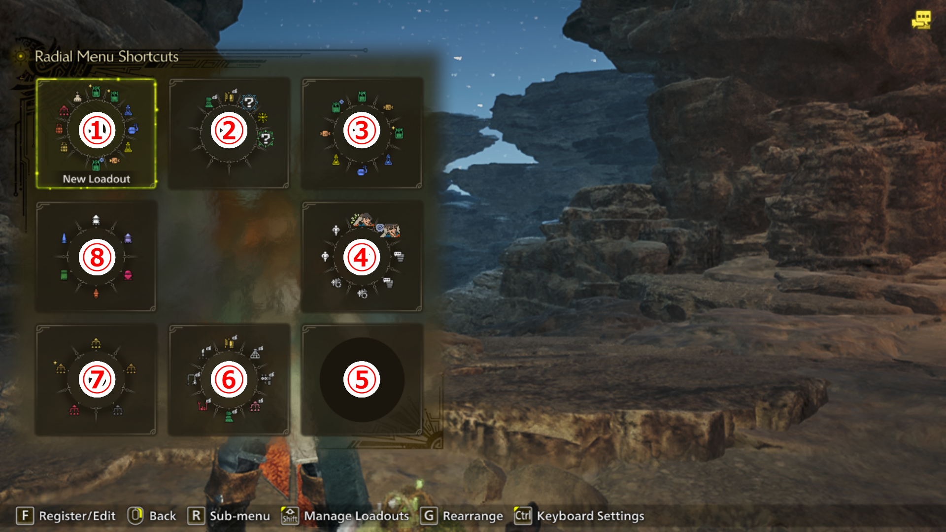 MH Wilds | Radial Menu Guide - How to Register & Recommended Presets ...
