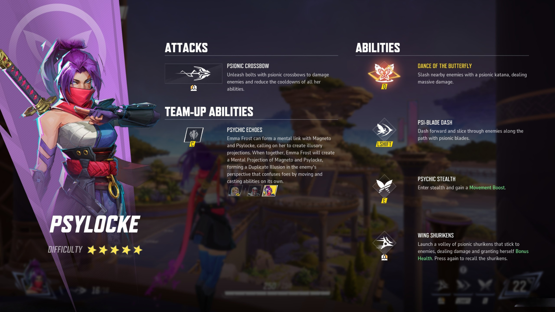 Marvel Rivals | Psylocke Guide: How to Play, Abilities, Tier Rank and Expert Tips - GameWith