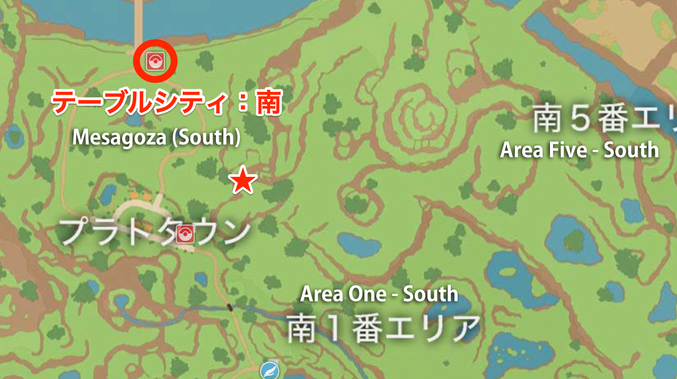 Pokemon Scarlet and Violet | Stake Locations & Map - Lesser Legendary ...