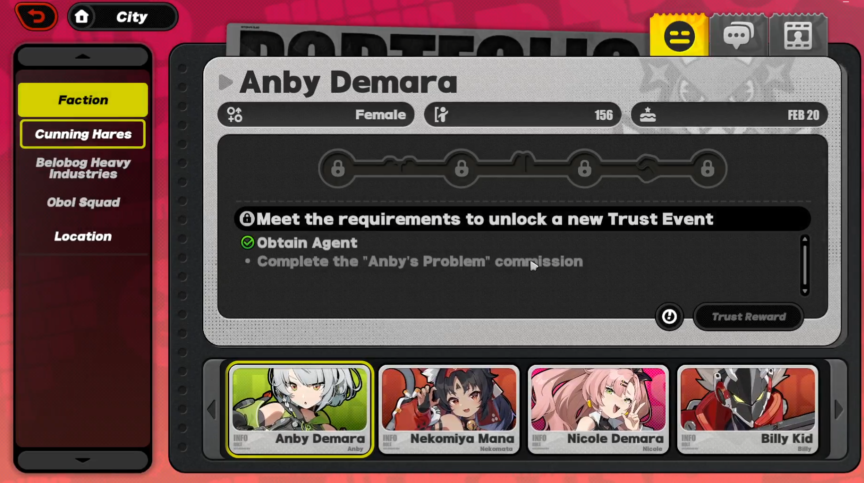 How to Increase Trust Level - Conversation Events | Zenless Zone Zero (ZZZ) - GameWith