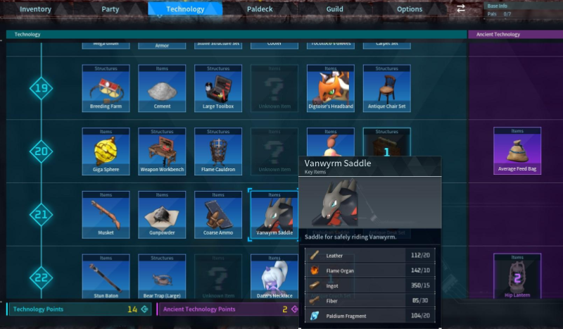 Palworld | Vanwyrm Saddle - How To Get - GameWith