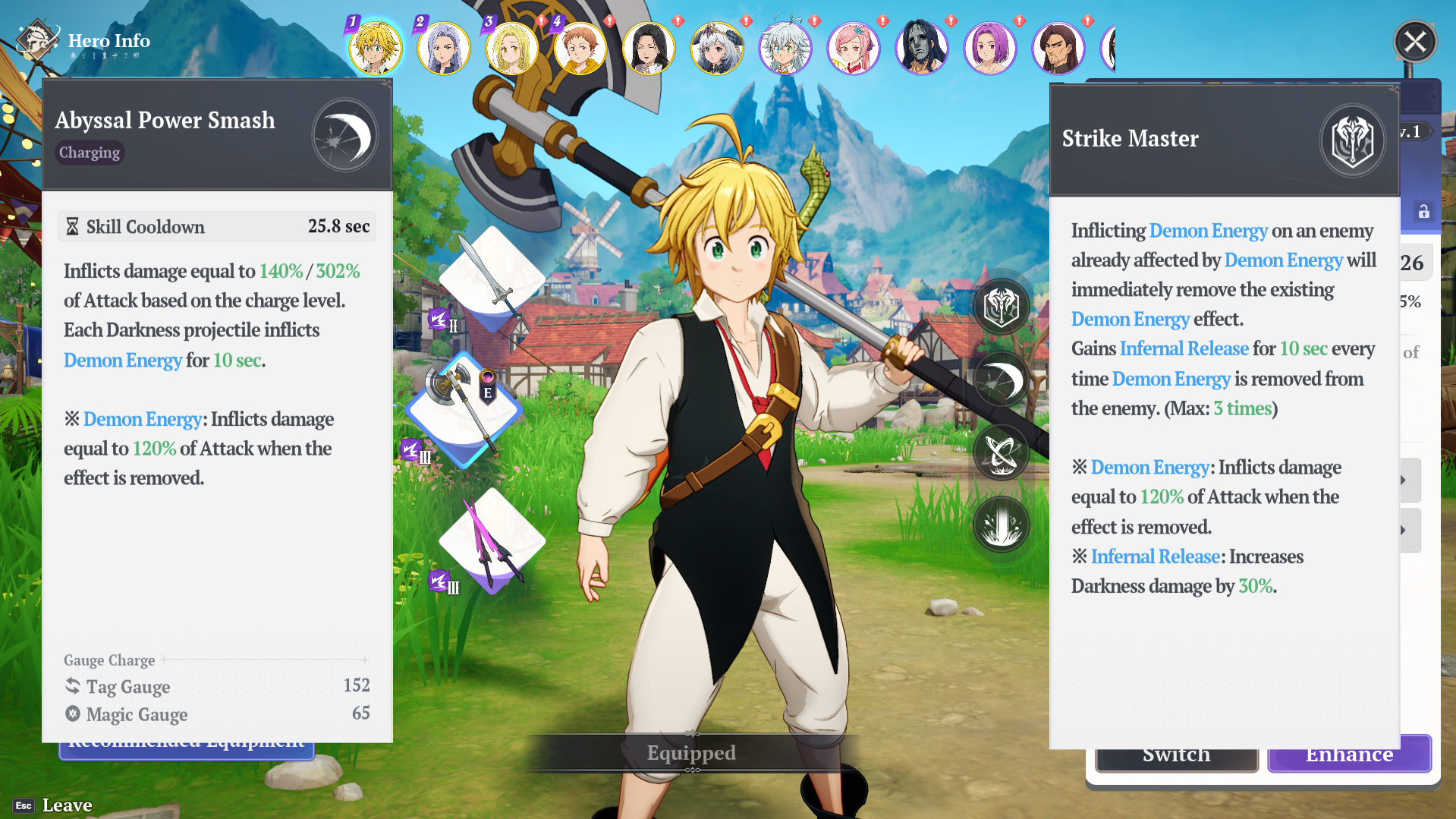 7DS Origin | Meliodas Guide - Rating & Skills | The Seven Deadly Sins ...