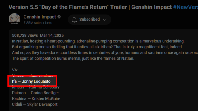 Genshin Impact | Ifa Release Date, Element, & Weapon - GameWith