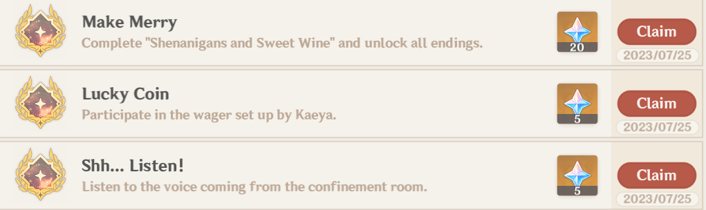 Genshin Impact | Hangout Event For Kaeya - Endings & Answers Guide - GameWith