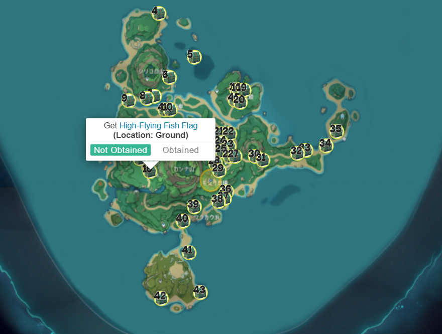 Genshin Impact | High-Flying Fish Flag How To Craft & How To Get ...