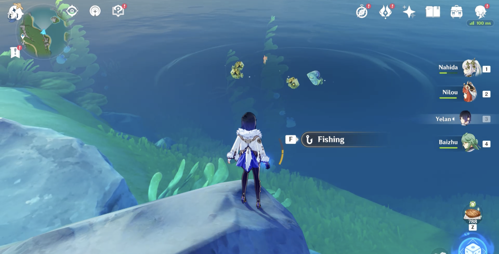 Genshin Impact | Fontaine Fishing Spots & Fishing Association Location ...
