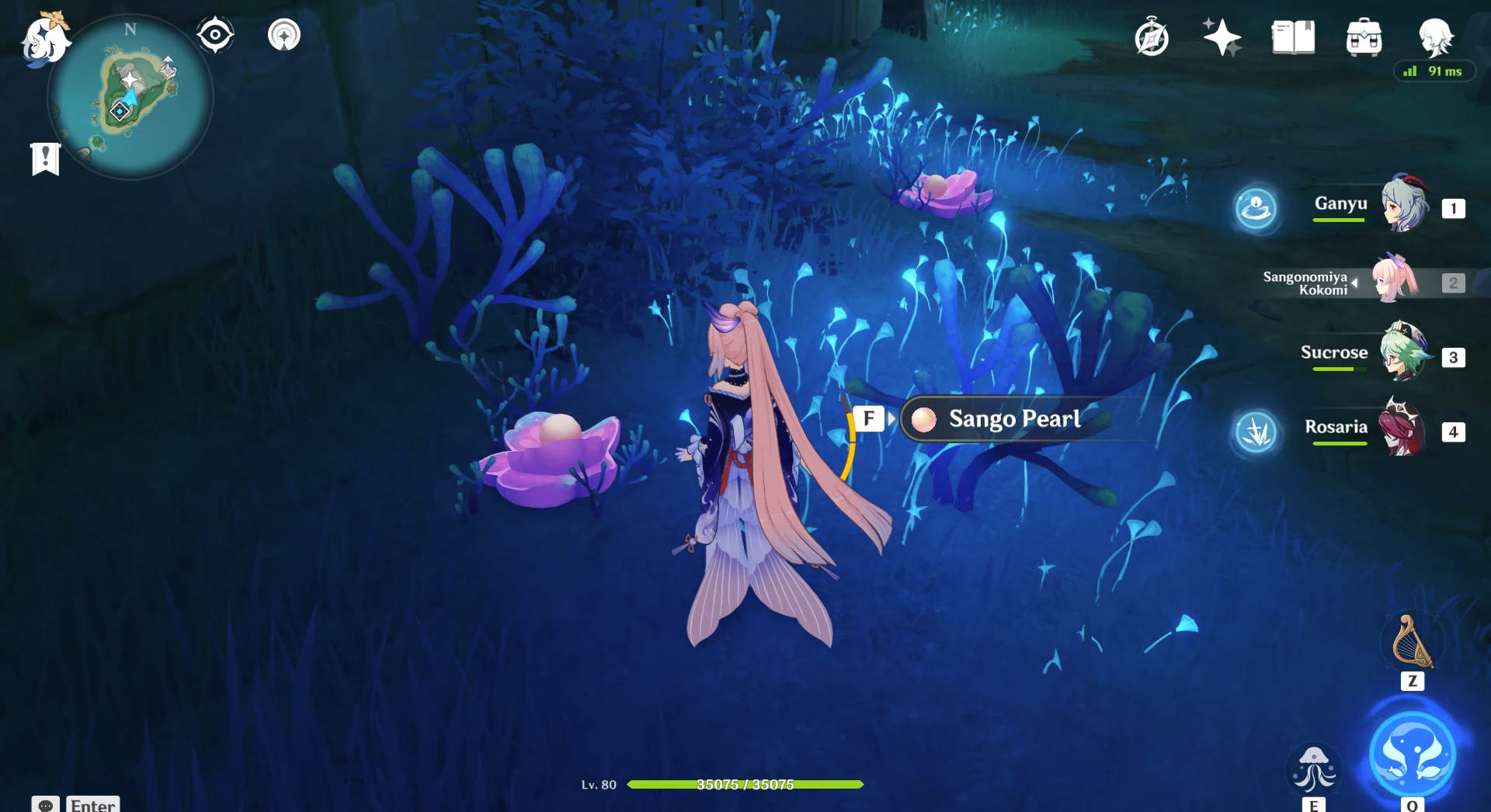 Genshin Impact | Sango Pearl Location & Farming Route - GameWith