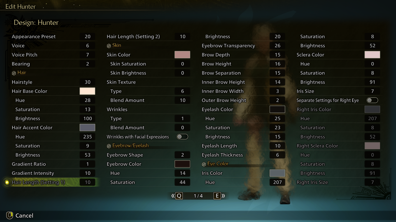 MH Wilds | Female & Male Character Creation Presets Recipes | Monster ...