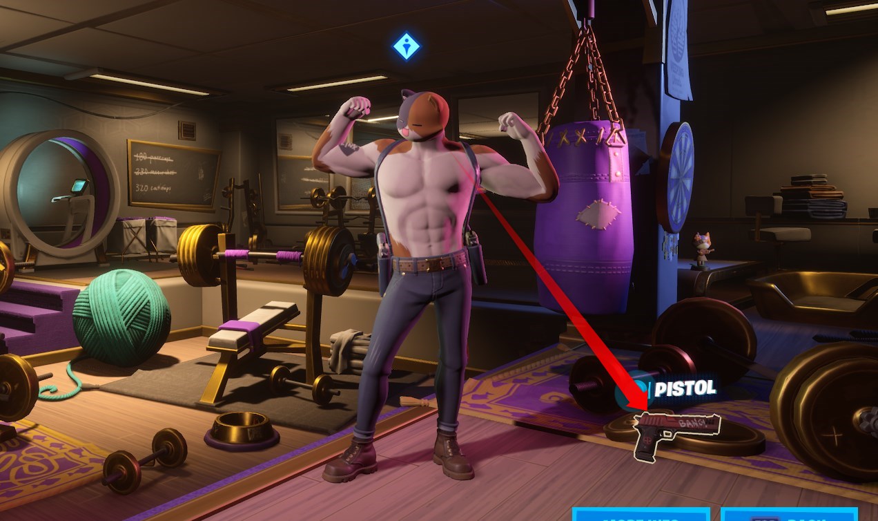 Fortnite | Deadpool's 2 Pistols Location - GameWith