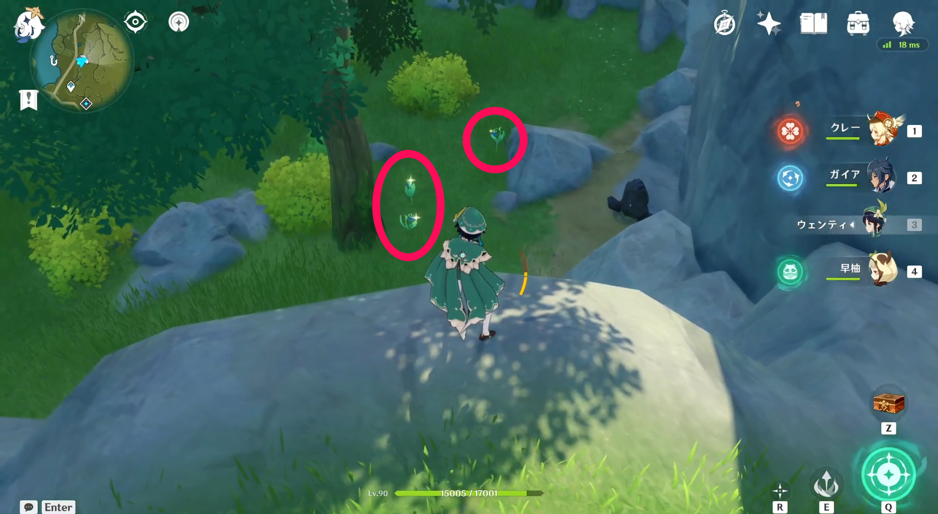 Genshin Impact | Small Lamp Grass Location & Farming Route - GameWith