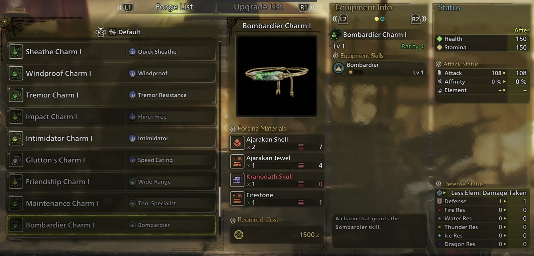 MH Wilds | Charm (Talisman) List | Monster Hunter Wilds - GameWith