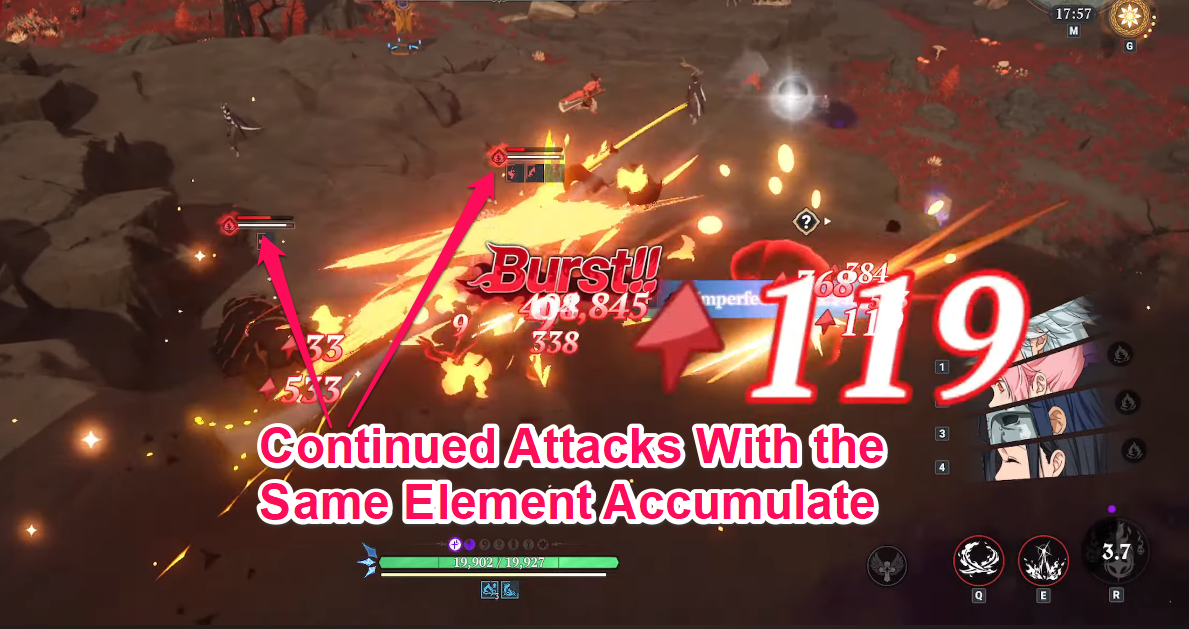 7DS Origin | Elements and Burst Effect | The Seven Deadly Sins: Origin ...