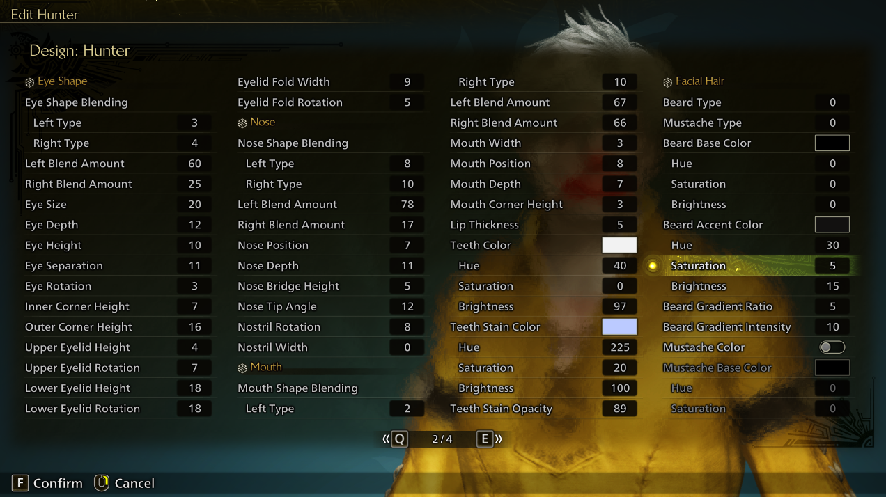 MH Wilds | Female & Male Character Creation Presets Recipes | Monster ...