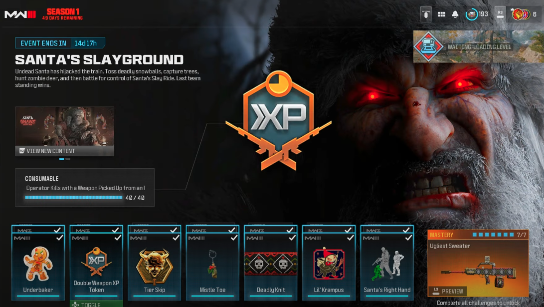 MW3 | CODMAS: Santa’s Slayground - Christmas Event Guide | CoD Modern ...