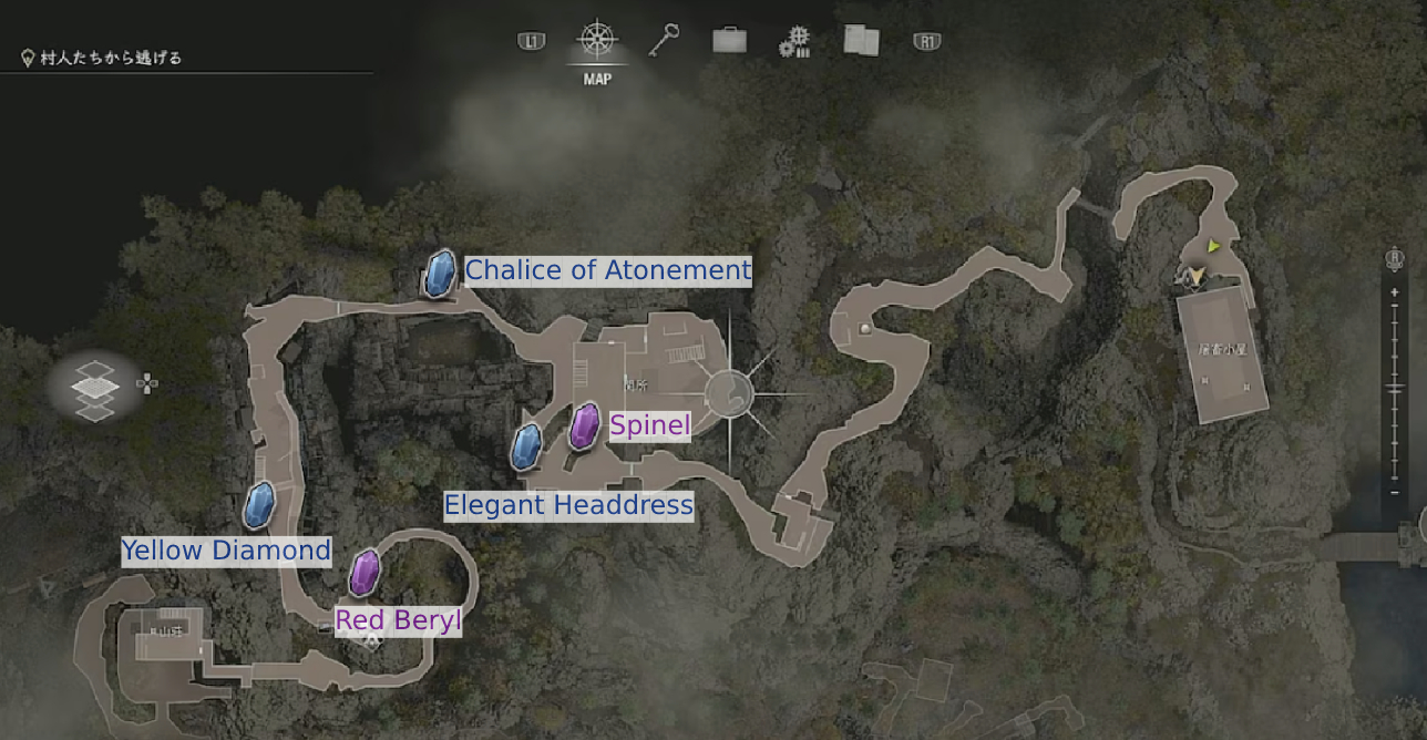 RE4 Remake | Village Treasure Map & Locations | Resident Evil 4 Remake ...