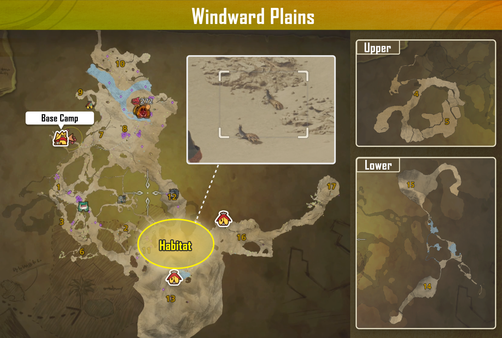 MH Wilds | Tracktail Lizard - Location & Appearance | Monster Hunter ...