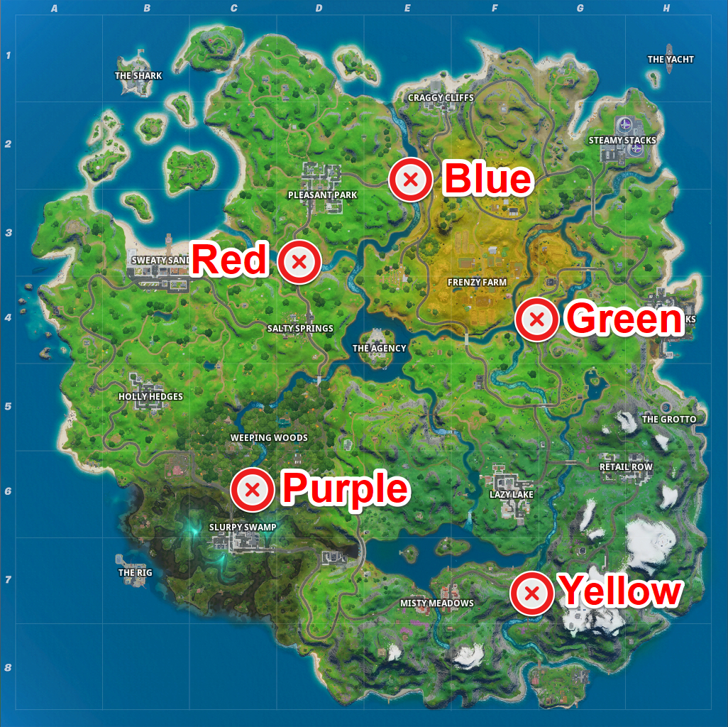 Fortnite | Steel Bridges Location (March 2020) - GameWith
