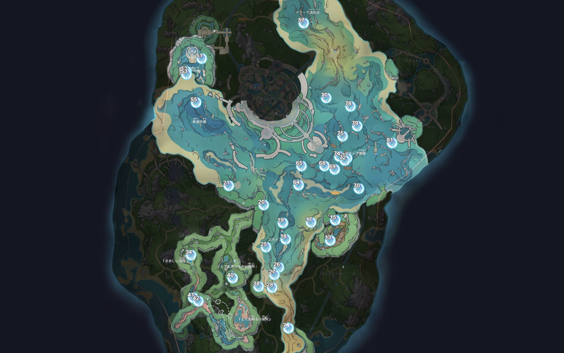 Genshin Impact | Oculus Map Location Guide - GameWith