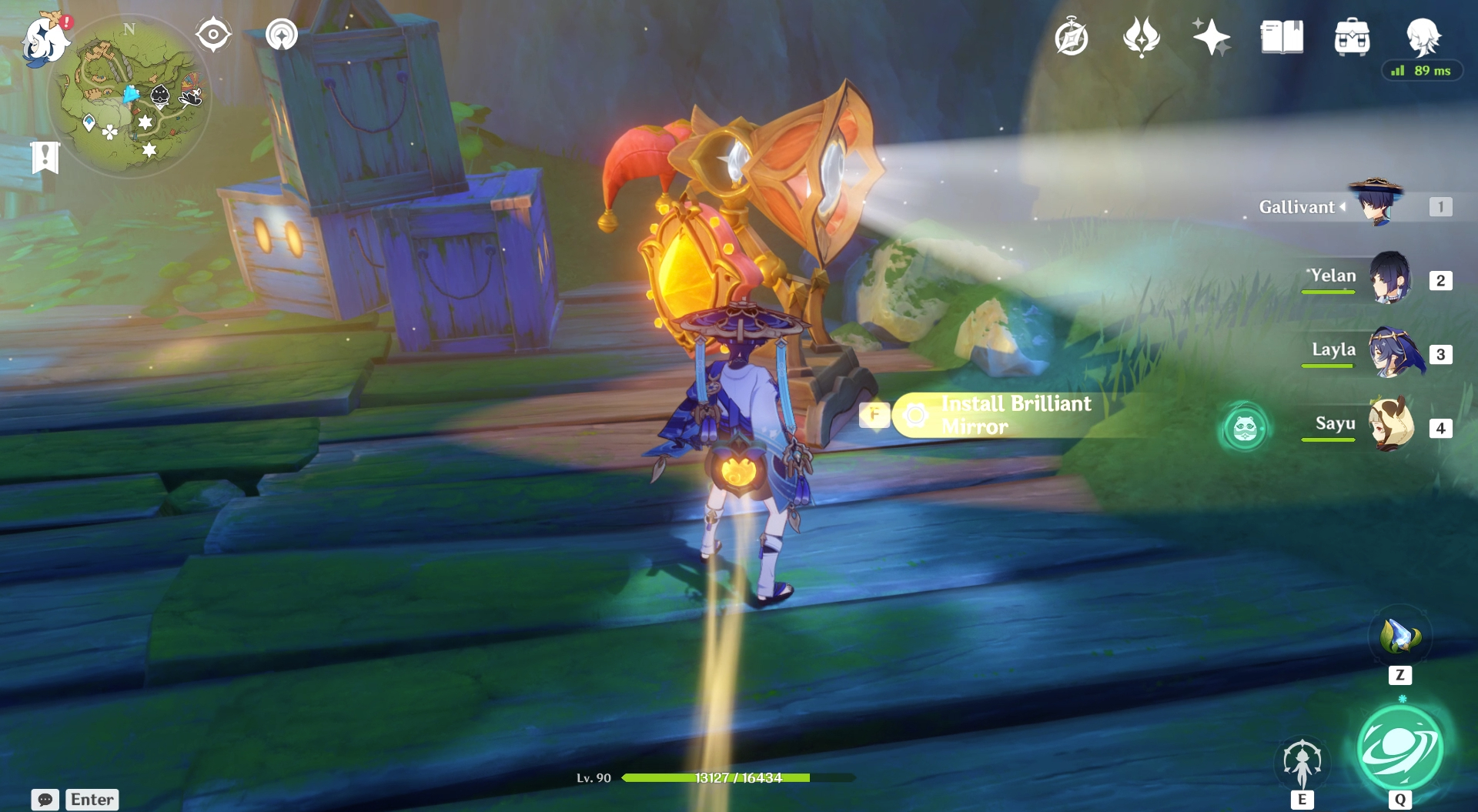 Genshin Impact | Gleaming Lamp And Brilliant Mirror Locations & How To Solve Guide - GameWith