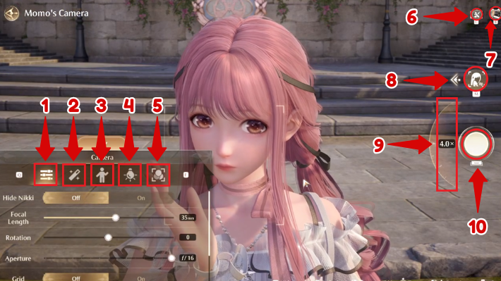 Infinity Nikki | How to Use Momo's Camera - GameWith