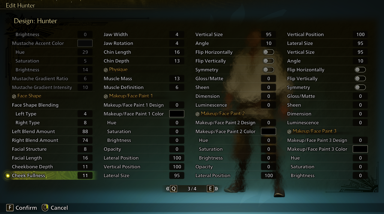 MH Wilds | Female & Male Character Creation Presets Recipes | Monster ...