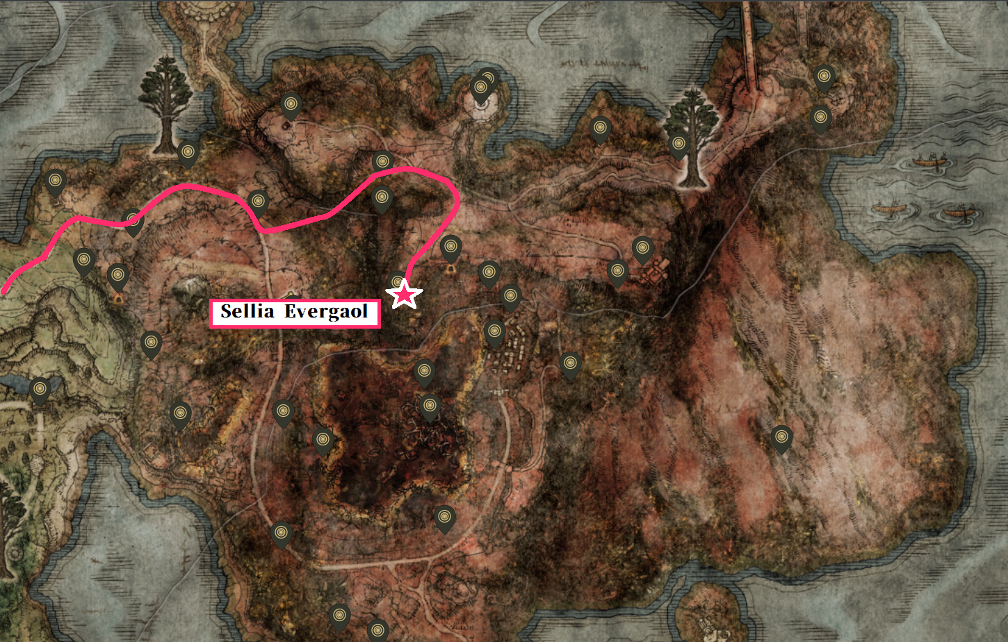 Elden Ring | Caelid Map & Bosses Guide - GameWith