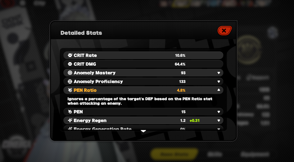 PEN Ratio Stat - How To Increase PEN Values & Effects? | Zenless Zone ...