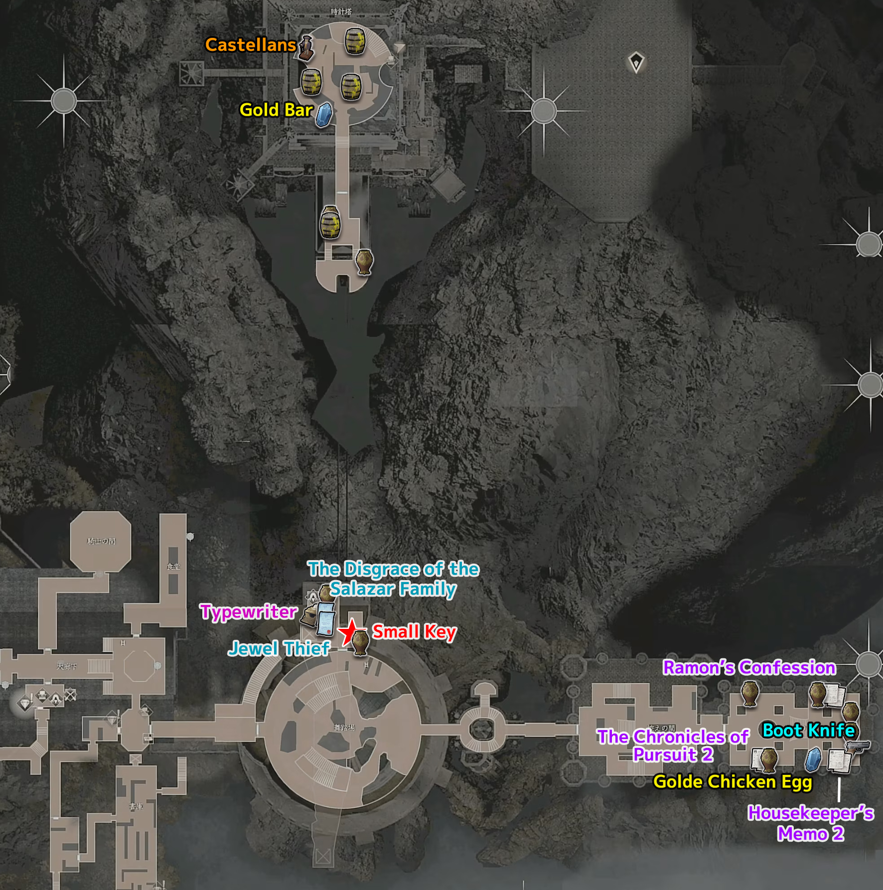 RE4 Remake | Chapter 12 Walkthrough - Map, Request, & Castellans ...